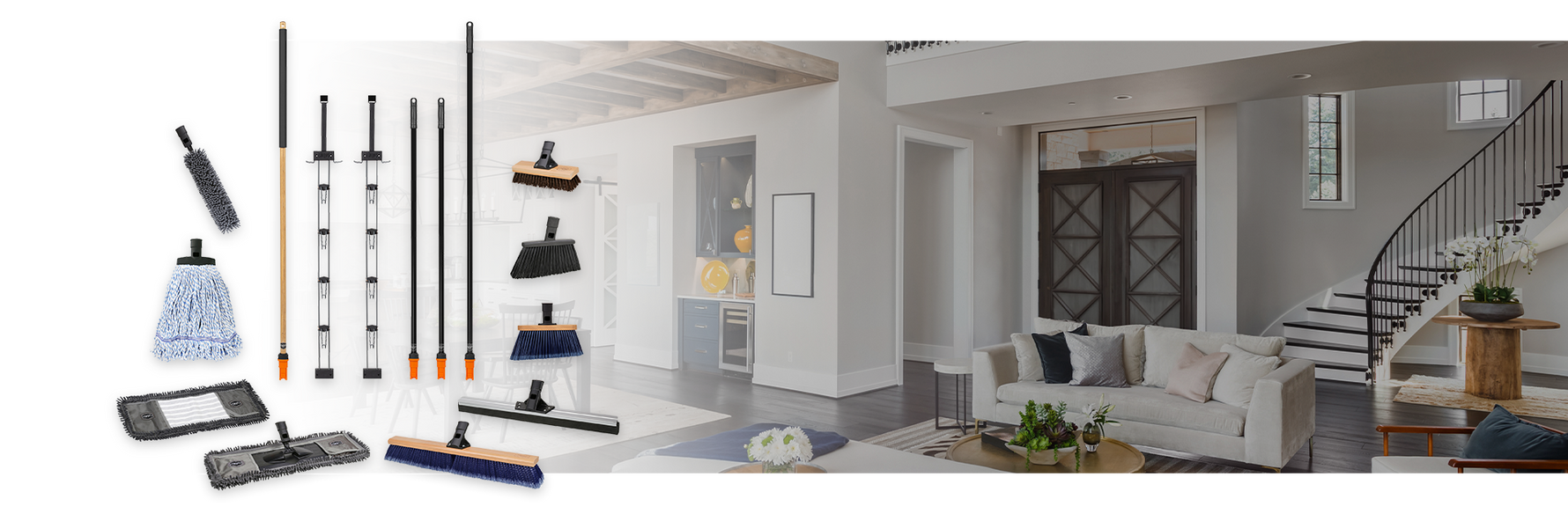 Standard Garage Cleaning Kit with System Organizer